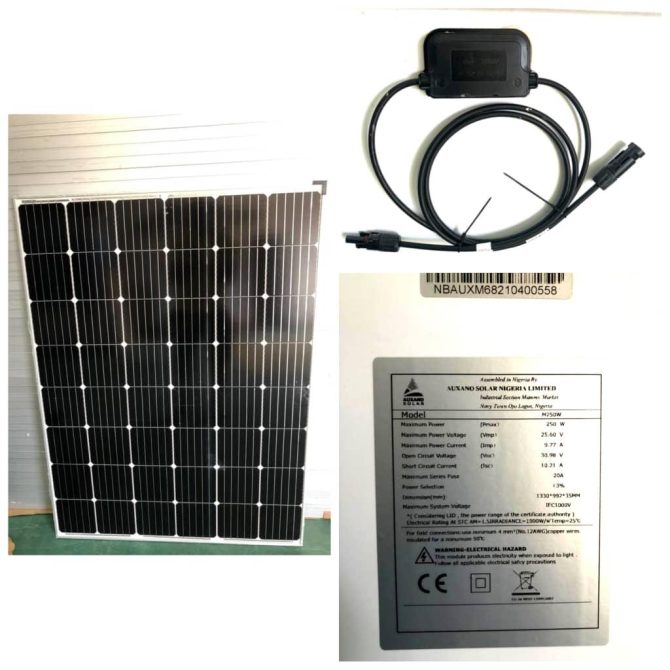 Component Sales - AUXANO SOLAR